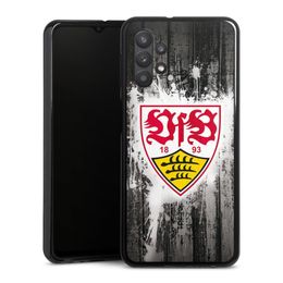 DeinDesign Galaxy A32 5G Handy Silikon H&uuml;lle Case schwarz Handyh&uuml;lle Vfb Stuttgart Bundesliga Official Licensed Product