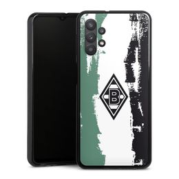 DeinDesign Galaxy A32 5G Handy Silikon H&uuml;lle Case schwarz Handyh&uuml;lle Official Licensed Product Borussia M&ouml;nchengladbach Coat Of Arms