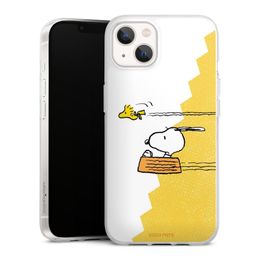 DeinDesign iPhone 13 Handy Silikon H&uuml;lle Case transparent Handyh&uuml;lle Snoopy Peanuts Children Silikon Case