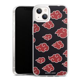 DeinDesign iPhone 13 Handy Silikon H&uuml;lle Case transparent Handyh&uuml;lle Akatsuki Official Licensed Product Naruto Shippuden Silikon Case