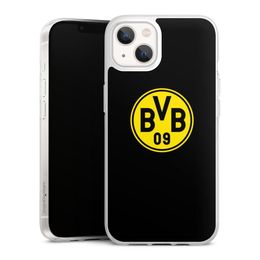 DeinDesign iPhone 13 Handy Silikon H&uuml;lle Case transparent Handyh&uuml;lle Logo Borussia Dortmund Bvb Silikon Case