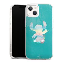 DeinDesign iPhone 13 Handy Silikon H&uuml;lle Case transparent Handyh&uuml;lle Lilo & Stitch Official Licensed Product Disney Silikon Case