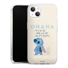 DeinDesign iPhone 13 Handy Silikon H&uuml;lle Case transparent Handyh&uuml;lle Lilo & Stitch Disney Official Licensed Product Silikon Case