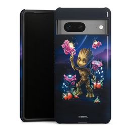 DeinDesign Google Pixel 7 Handy Panzer Handyh&uuml;lle robuste Outdoor H&uuml;lle Schutzh&uuml;lle gl&auml;nzend Baby Groot Marvel Guardians Of The Galaxy Tough Case