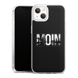 DeinDesign iPhone 13 Handy Silikon H&uuml;lle Case transparent Handyh&uuml;lle Hamburger Sv Hsv Official Licensed Product Silikon Case