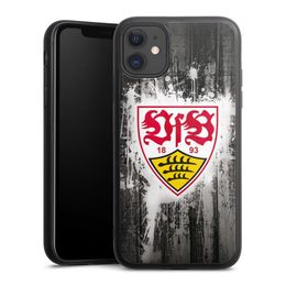 DeinDesign iPhone 11 Handy Gallery Case Handyh&uuml;lle 9H Geh&auml;rtetes Glas R&uuml;ckseite H&uuml;lle Official Licensed Product Bundesliga Vfb Stuttgart Gallery Case