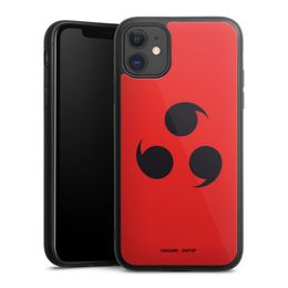 DeinDesign iPhone 11 Handy Gallery Case Handyh&uuml;lle 9H Geh&auml;rtetes Glas R&uuml;ckseite H&uuml;lle Naruto Shippuden Sharingan Official Licensed Product Gallery Case