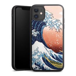 DeinDesign iPhone 11 Handy Gallery Case Handyh&uuml;lle 9H Geh&auml;rtetes Glas R&uuml;ckseite H&uuml;lle Japan Die Gro&szlig;e Welle Vor Kanagawa Art Gallery Case