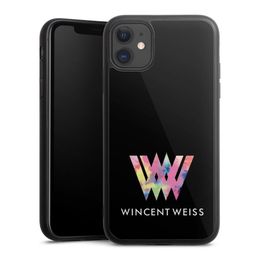 DeinDesign iPhone 11 Handy Gallery Case Handyh&uuml;lle 9H Geh&auml;rtetes Glas R&uuml;ckseite H&uuml;lle Music Wincent Weiss Official Licensed Product Gallery Case
