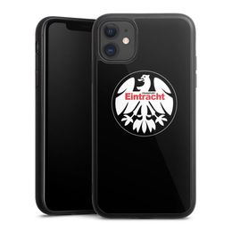 DeinDesign iPhone 11 Handy Gallery Case Handyh&uuml;lle 9H Geh&auml;rtetes Glas R&uuml;ckseite H&uuml;lle Eintracht Frankfurt Sge Official Licensed Product Gallery Case
