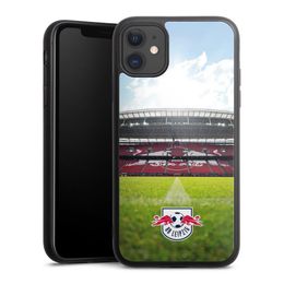 DeinDesign iPhone 11 Handy Gallery Case Handyh&uuml;lle 9H Geh&auml;rtetes Glas R&uuml;ckseite H&uuml;lle Stadium Rb Leipzig Official Licensed Product Gallery Case