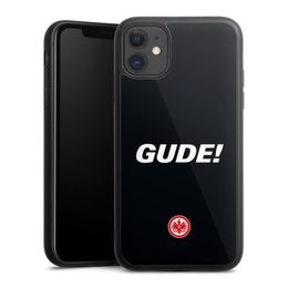DeinDesign iPhone 11 Handy Gallery Case Handyh&uuml;lle 9H Geh&auml;rtetes Glas R&uuml;ckseite H&uuml;lle Bundesliga Official Licensed Product Eintracht Frankfurt Gallery Case