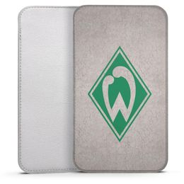 DeinDesign iPhone 16 Pro Max Handy H&uuml;lle Tasche Sleeve Socke Schutzh&uuml;lle Concrete Official Licensed Product Sv Werder Bremen Sleeve