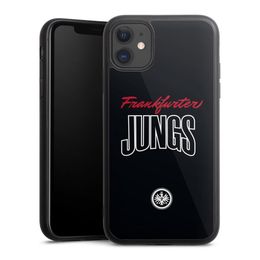 DeinDesign iPhone 11 Handy Gallery Case Handyh&uuml;lle 9H Geh&auml;rtetes Glas R&uuml;ckseite H&uuml;lle Eintracht Frankfurt Sge Official Licensed Product Gallery Case