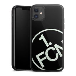DeinDesign iPhone 11 Handy Gallery Case Handyh&uuml;lle 9H Geh&auml;rtetes Glas R&uuml;ckseite H&uuml;lle 1. Fcn 1. Fc N&uuml;rnberg Logo Gallery Case
