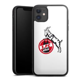 DeinDesign iPhone 11 Handy Gallery Case Handyh&uuml;lle 9H Geh&auml;rtetes Glas R&uuml;ckseite H&uuml;lle Official Licensed Product 1. Fc K&ouml;ln Coat Of Arms Gallery Case