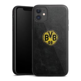 DeinDesign iPhone 11 Handy Gallery Case Handyh&uuml;lle 9H Geh&auml;rtetes Glas R&uuml;ckseite H&uuml;lle Merchandise Borussia Dortmund Bvb Gallery Case