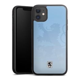 DeinDesign iPhone 11 Handy Gallery Case Handyh&uuml;lle 9H Geh&auml;rtetes Glas R&uuml;ckseite H&uuml;lle Tsv 1860 M&uuml;nchen Official Licensed Product Logo Gallery Case