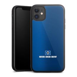 DeinDesign iPhone 11 Handy Gallery Case Handyh&uuml;lle 9H Geh&auml;rtetes Glas R&uuml;ckseite H&uuml;lle Official Licensed Product Hsv Logo Gallery Case