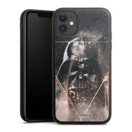 DeinDesign iPhone 11 Handy Gallery Case Handyh&uuml;lle 9H Geh&auml;rtetes Glas R&uuml;ckseite H&uuml;lle Star Wars Darth Vader Official Licensed Product Gallery Case