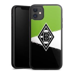 DeinDesign iPhone 11 Handy Gallery Case Handyh&uuml;lle 9H Geh&auml;rtetes Glas R&uuml;ckseite H&uuml;lle Official Licensed Product Bmg Borussia M&ouml;nchengladbach Gallery Case