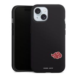 DeinDesign iPhone 15 Handy Panzer Handyh&uuml;lle robuste Outdoor H&uuml;lle Schutzh&uuml;lle matt Naruto Shippuden Akatsuki Official Licensed Product Tough Case