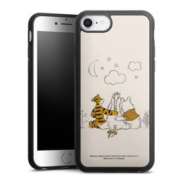DeinDesign iPhone SE (2020) Handy Gallery Case Handyh&uuml;lle 9H Geh&auml;rtetes Glas R&uuml;ckseite H&uuml;lle Winnie The Pooh Disney Official Licensed Product Gallery Case