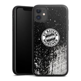 DeinDesign iPhone 11 Handy Gallery Case Handyh&uuml;lle 9H Geh&auml;rtetes Glas R&uuml;ckseite H&uuml;lle Official Licensed Product Fcb Fc Bayern M&uuml;nchen Gallery Case