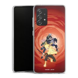 DeinDesign Galaxy A52s 5G Handy Silikon H&uuml;lle Case transparent Handyh&uuml;lle Sasuke Naruto Shippuden Sakura Silikon Case