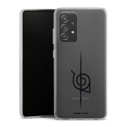 DeinDesign Galaxy A52s 5G Handy Silikon H&uuml;lle Case transparent Handyh&uuml;lle Sasuke Konoha Naruto Shippuden Silikon Case