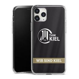 DeinDesign iPhone 11 Pro Max Handy Silikon H&uuml;lle Case transparent Handyh&uuml;lle Thw Kiel Handball Merchandise Silikon Case