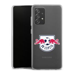 DeinDesign Galaxy A52s 5G Handy Silikon H&uuml;lle Case transparent Handyh&uuml;lle Official Licensed Product Rb Leipzig Transparent Silikon Case