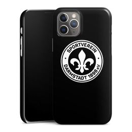 DeinDesign iPhone 12 Pro Handy Premium Case Smartphone Handyh&uuml;lle Schutzh&uuml;lle gl&auml;nzend Sv Darmstadt 98 Official Licensed Product Logo Premium Case