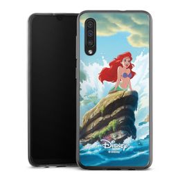 DeinDesign Galaxy A50 Handy Silikon H&uuml;lle Case transparent Handyh&uuml;lle Official Licensed Product Arielle Die Meerjungfrau Mermaid Silikon Case