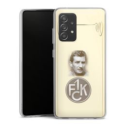DeinDesign Galaxy A52s 5G Handy Silikon H&uuml;lle Case transparent Handyh&uuml;lle 1. Fc Kaiserslautern Fritz Walter Logo Silikon Case