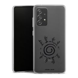 DeinDesign Galaxy A52s 5G Handy Silikon H&uuml;lle Case transparent Handyh&uuml;lle Naruto Shippuden Siegel Uzumaki Silikon Case