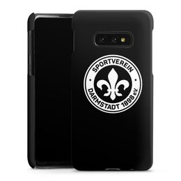 DeinDesign Galaxy S10e Handy Premium Case Smartphone Handyh&uuml;lle Schutzh&uuml;lle matt Sv Darmstadt 98 Official Licensed Product Logo Premium Case