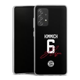 DeinDesign Galaxy A52s 5G Handy Silikon H&uuml;lle Case transparent Handyh&uuml;lle Kimmich Fc Bayern M&uuml;nchen Fcb Silikon Case