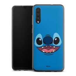 DeinDesign Galaxy A50 Handy Silikon H&uuml;lle Case transparent Handyh&uuml;lle Official Licensed Product Disney Lilo & Stitch Silikon Case