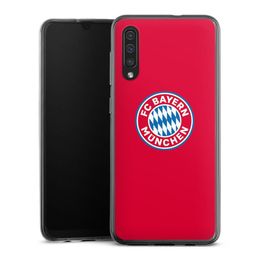 DeinDesign Galaxy A50 Handy Silikon H&uuml;lle Case transparent Handyh&uuml;lle Fc Bayern M&uuml;nchen Fcb Logo Silikon Case
