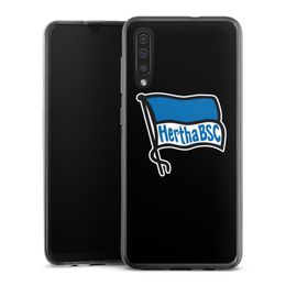 DeinDesign Galaxy A50 Handy Silikon H&uuml;lle Case transparent Handyh&uuml;lle Official Licensed Product Logo Hertha Bsc Silikon Case