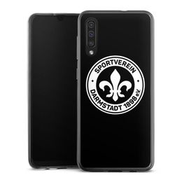 DeinDesign Galaxy A50 Handy Silikon H&uuml;lle Case transparent Handyh&uuml;lle Sv Darmstadt 98 Official Licensed Product Logo Silikon Case