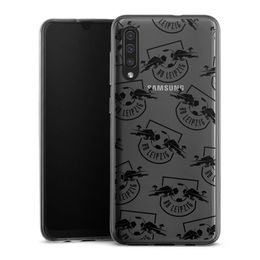 DeinDesign Galaxy A50 Handy Silikon H&uuml;lle Case transparent Handyh&uuml;lle Muster Rb Leipzig Transparent Silikon Case