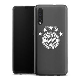 DeinDesign Galaxy A50 Handy Silikon H&uuml;lle Case transparent Handyh&uuml;lle Fcb Transparent Fc Bayern M&uuml;nchen Silikon Case
