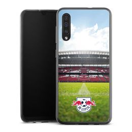 DeinDesign Galaxy A50 Handy Silikon H&uuml;lle Case transparent Handyh&uuml;lle Stadium Rb Leipzig Official Licensed Product Silikon Case