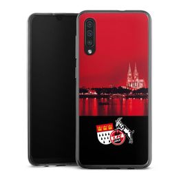 DeinDesign Galaxy A50 Handy Silikon H&uuml;lle Case transparent Handyh&uuml;lle 1. Fc K&ouml;ln Skyline Official Licensed Product Silikon Case