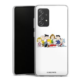 DeinDesign Galaxy A52s 5G Handy Silikon H&uuml;lle Case transparent Handyh&uuml;lle Merchandise Kindheit Peanuts Silikon Case