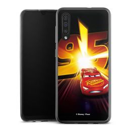 DeinDesign Galaxy A50 Handy Silikon H&uuml;lle Case transparent Handyh&uuml;lle Official Licensed Product Cars Lightning Mcqueen 95 Silikon Case