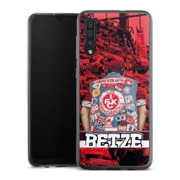 DeinDesign Galaxy A50 Handy Silikon H&uuml;lle Case transparent Handyh&uuml;lle Official Licensed Product 1. Fc Kaiserslautern 1. Fck Silikon Case