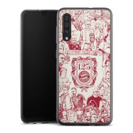 DeinDesign Galaxy A50 Handy Silikon H&uuml;lle Case transparent Handyh&uuml;lle Official Licensed Product Fcb 125 Jahre Fc Bayern M&uuml;nchen Silikon Case